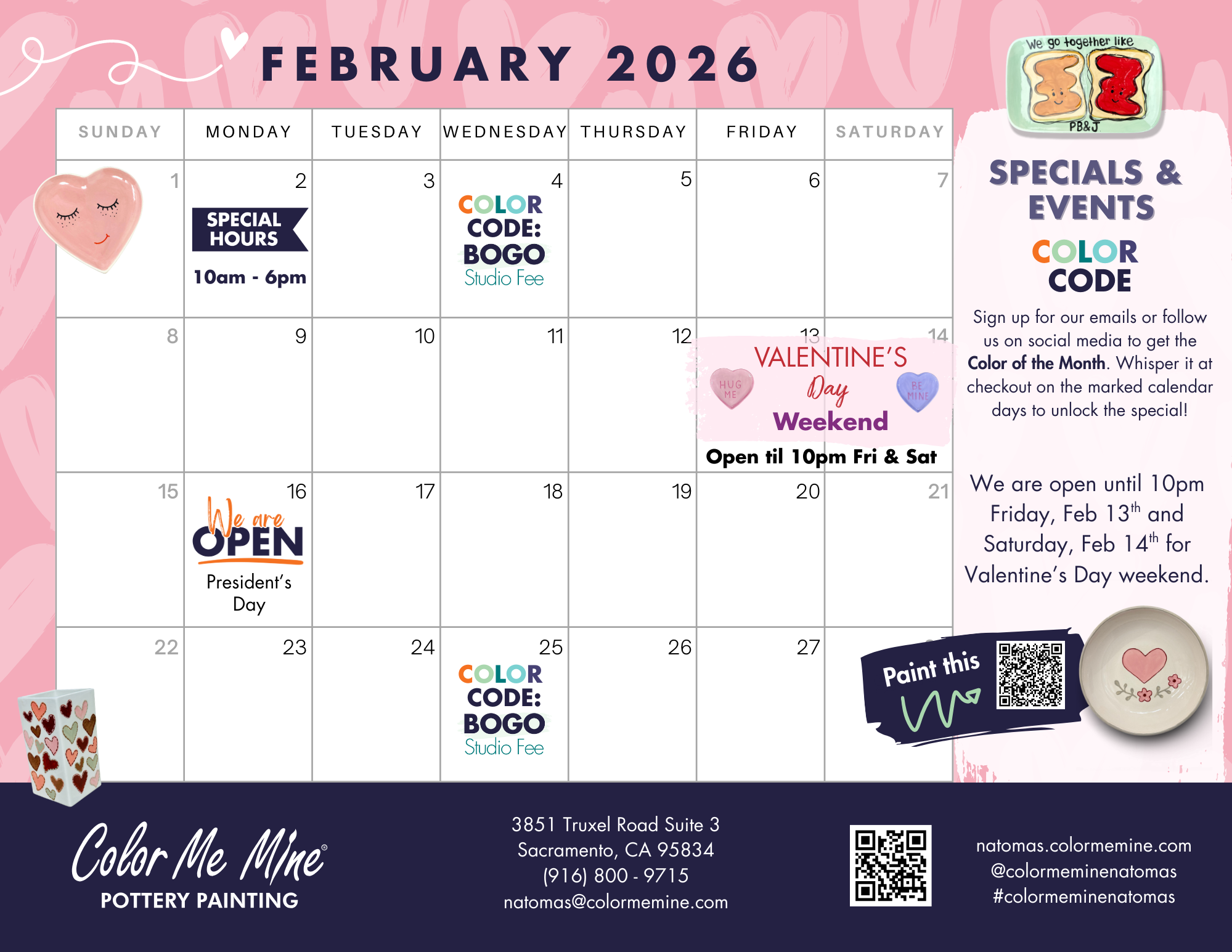Calendar - Natomas